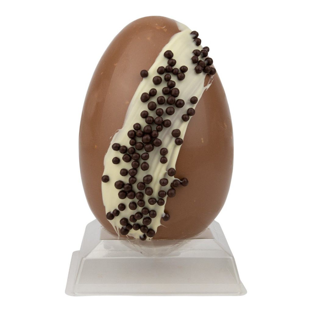 Chocolade paasei Mek, Puur of Wit
