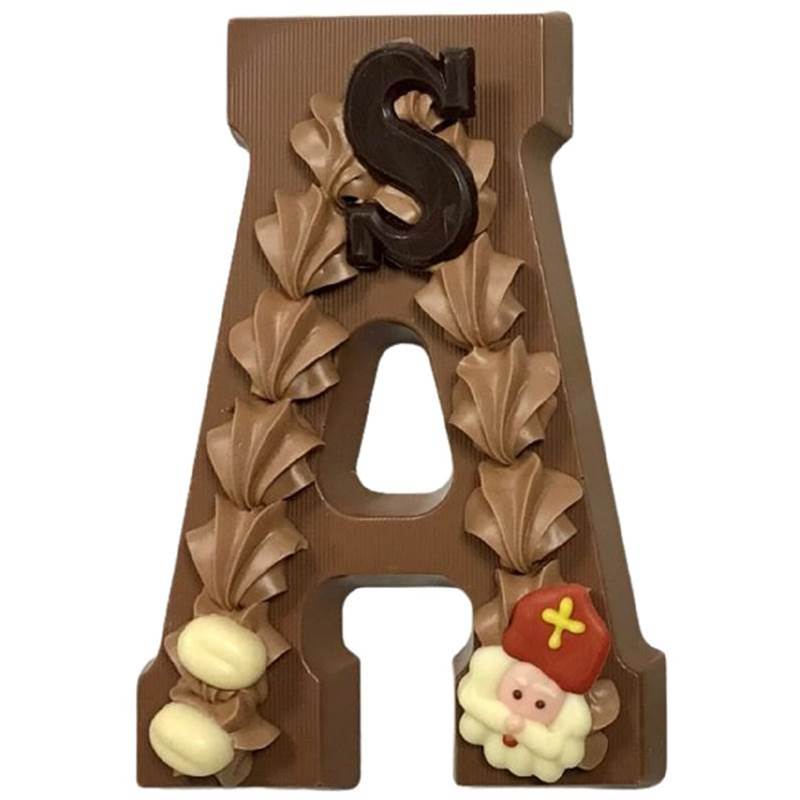 Chocolade letters voor uw klanten