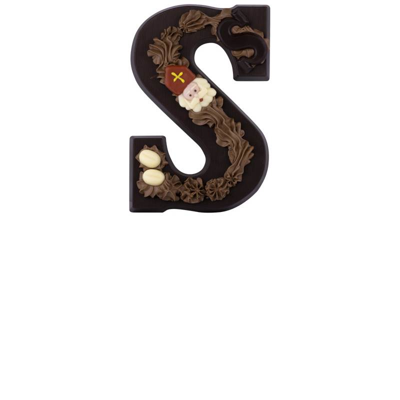 Chocolade letters voor uw klanten